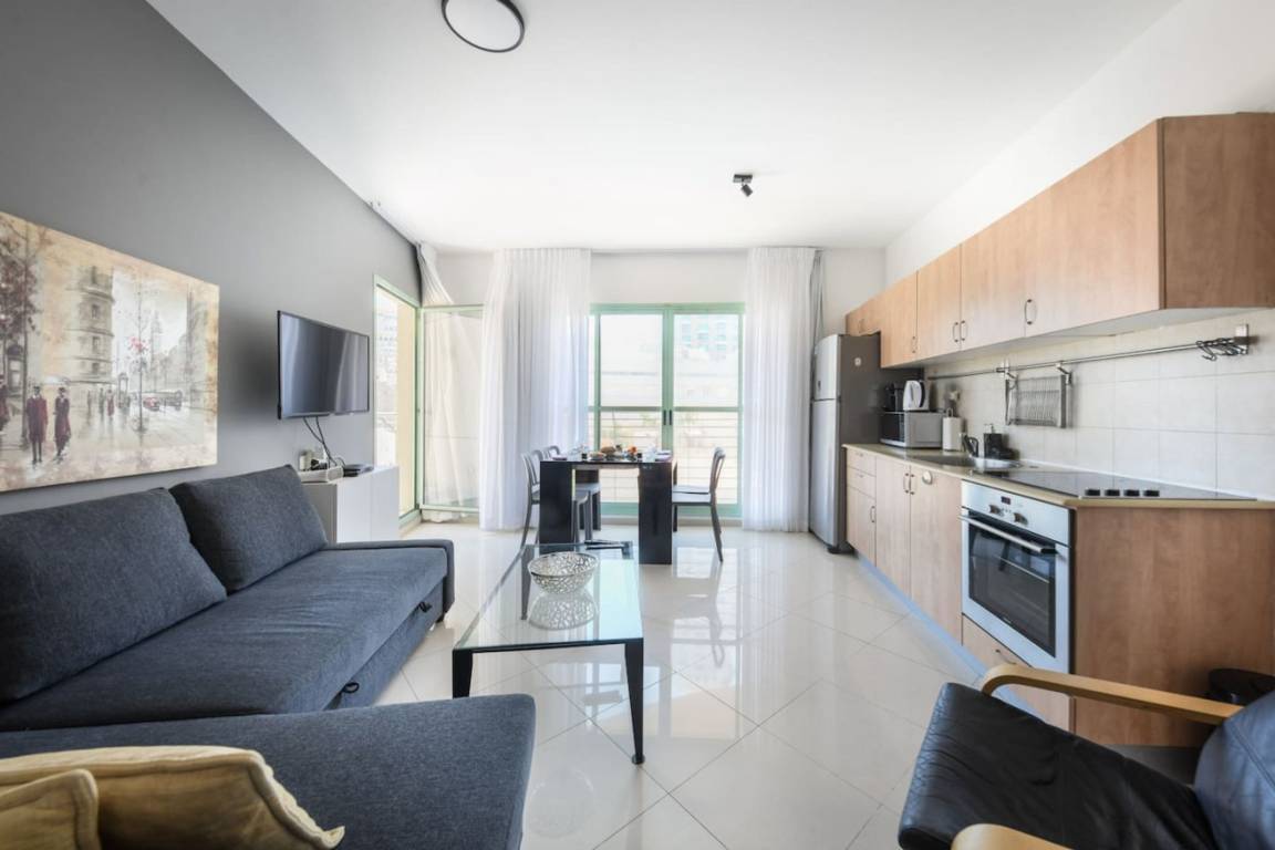 50 M² Apartamento ∙ 1 Habitación ∙ 3 Huéspedes - Tel Aviv-Yafo