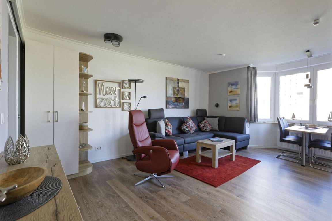 55 M² Apartment ∙ 1 Bedroom ∙ 4 Guests - Duhnen
