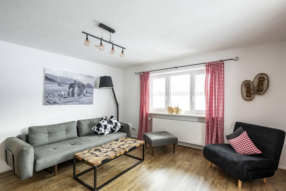 70 M² Ferienwohnung ∙ 1 Schlafzimmer ∙ 5 Gäste - Obermaiselstein