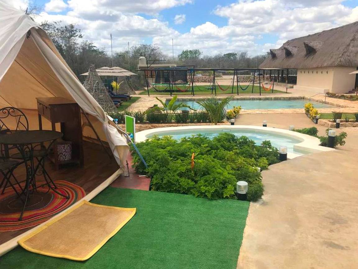 Camping ∙ 1 Habitación ∙ 4 Huéspedes - Estado de Campeche, México