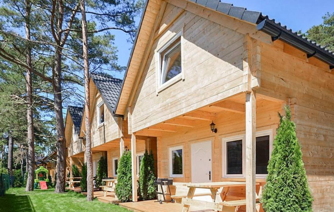 55 M² Ferienhaus ∙ 2 Schlafzimmer ∙ 8 Gäste - Pobierowo
