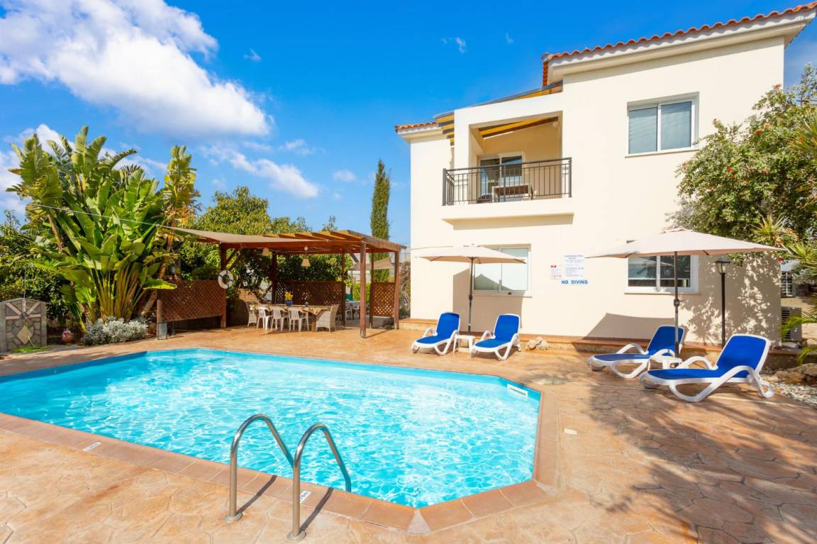 180 M² Villa Vacanza ∙ 4 Camere Da Letto ∙ 9 Ospiti - Argaka