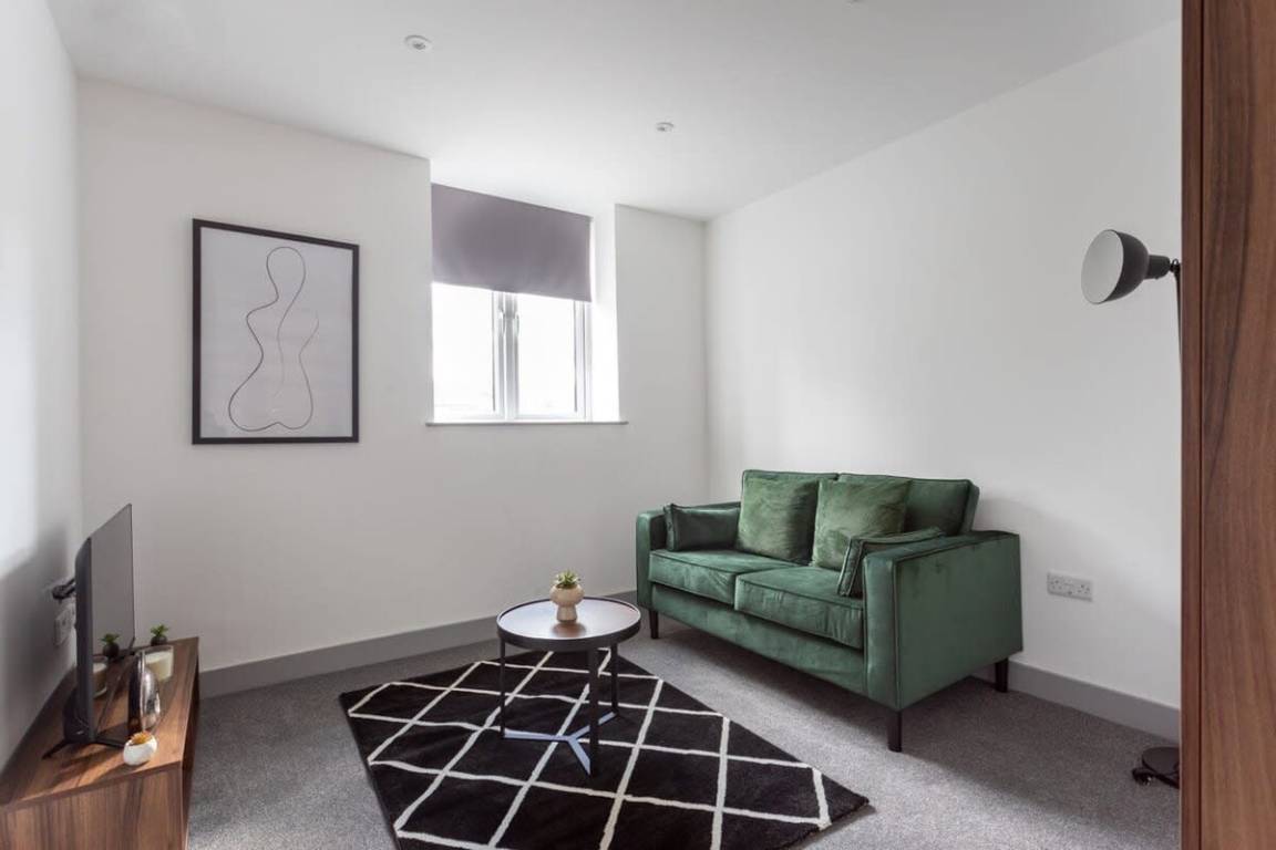 46 M² Apartamento ∙ 1 Habitación ∙ 2 Huéspedes - Leeds