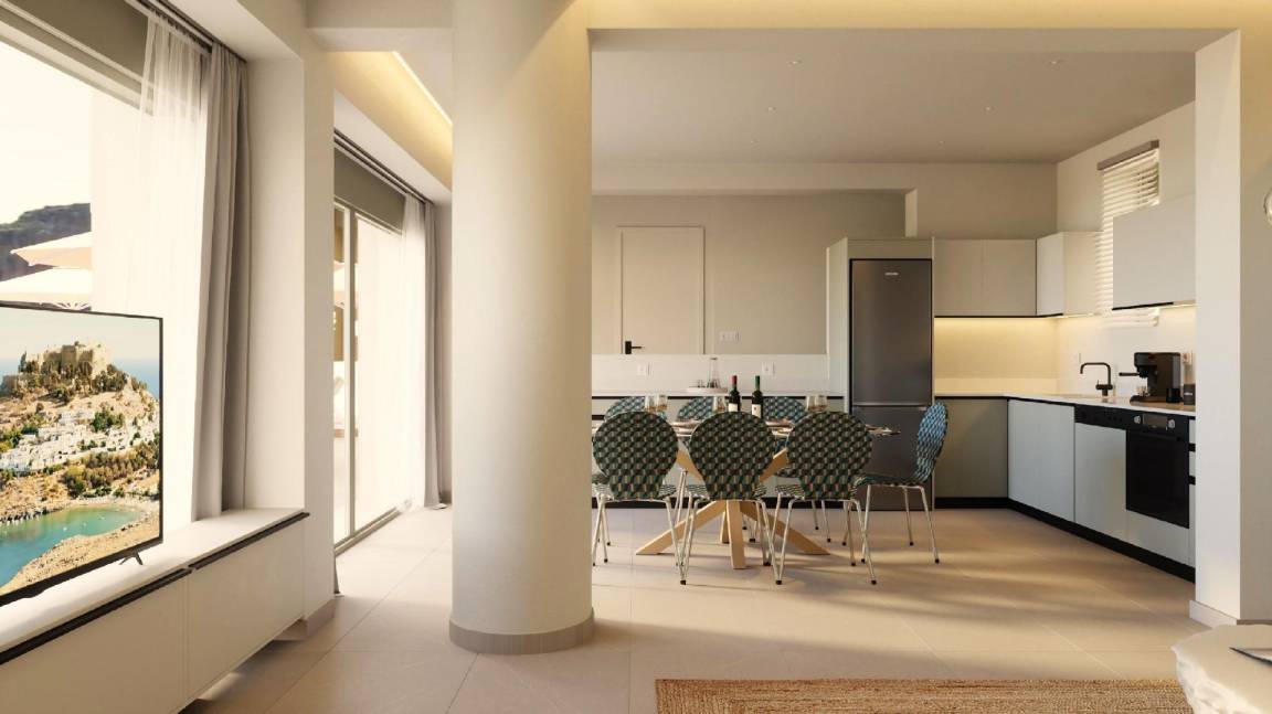 150 M² House ∙ 3 Bedrooms ∙ 6 Guests - Lindos