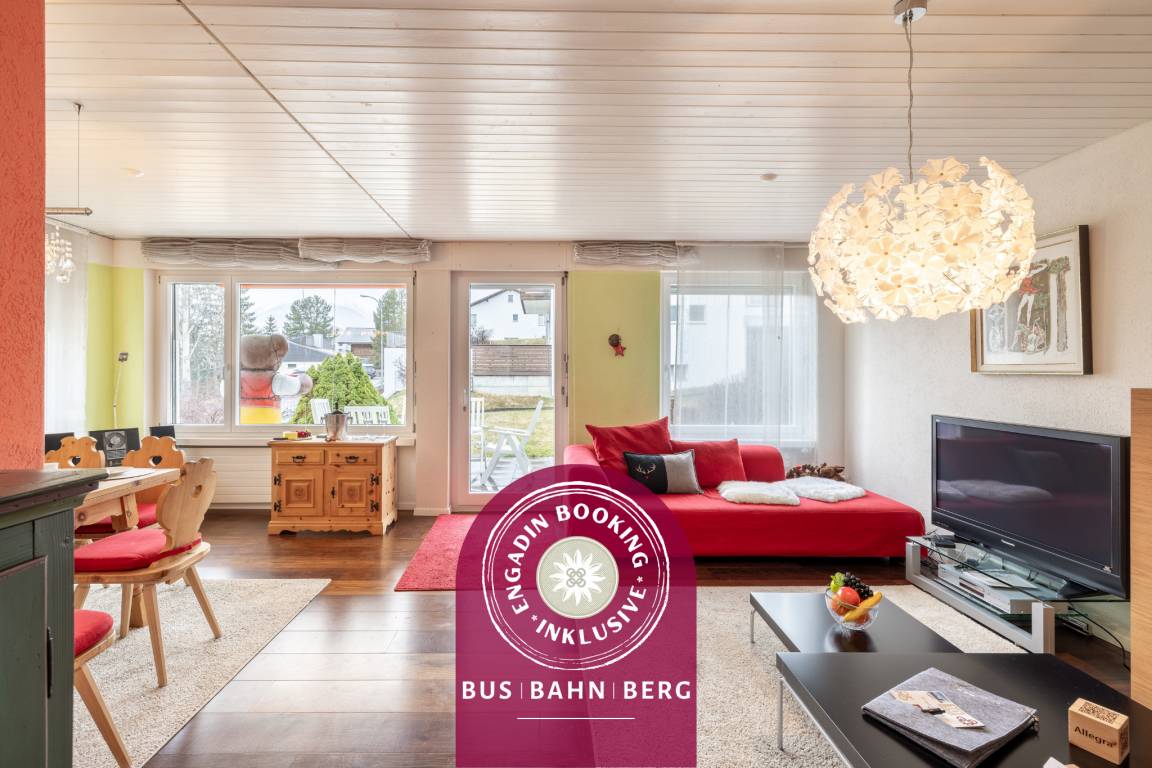 60 M² Ferienwohnung ∙ 1 Schlafzimmer ∙ 4 Gäste - Sent