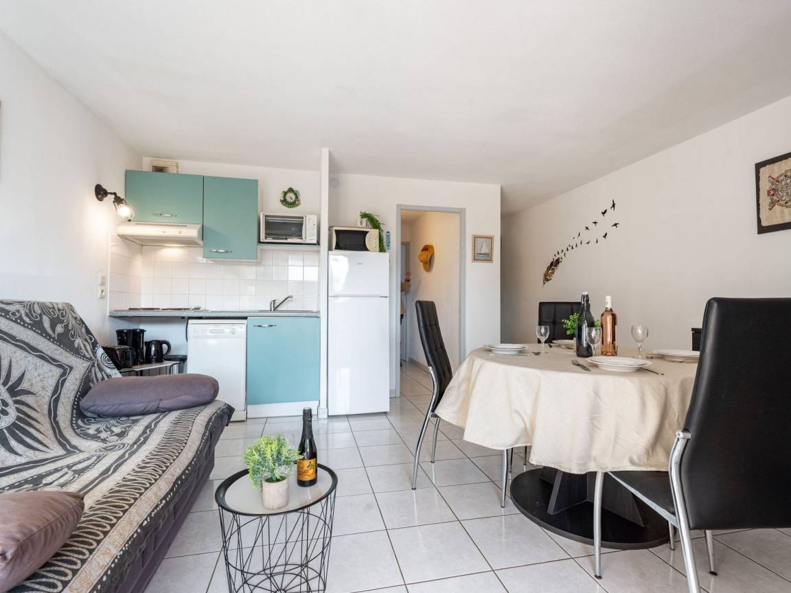 37 M² Appartement ∙ 1 Slaapkamer ∙ 4 Gasten - Torreilles