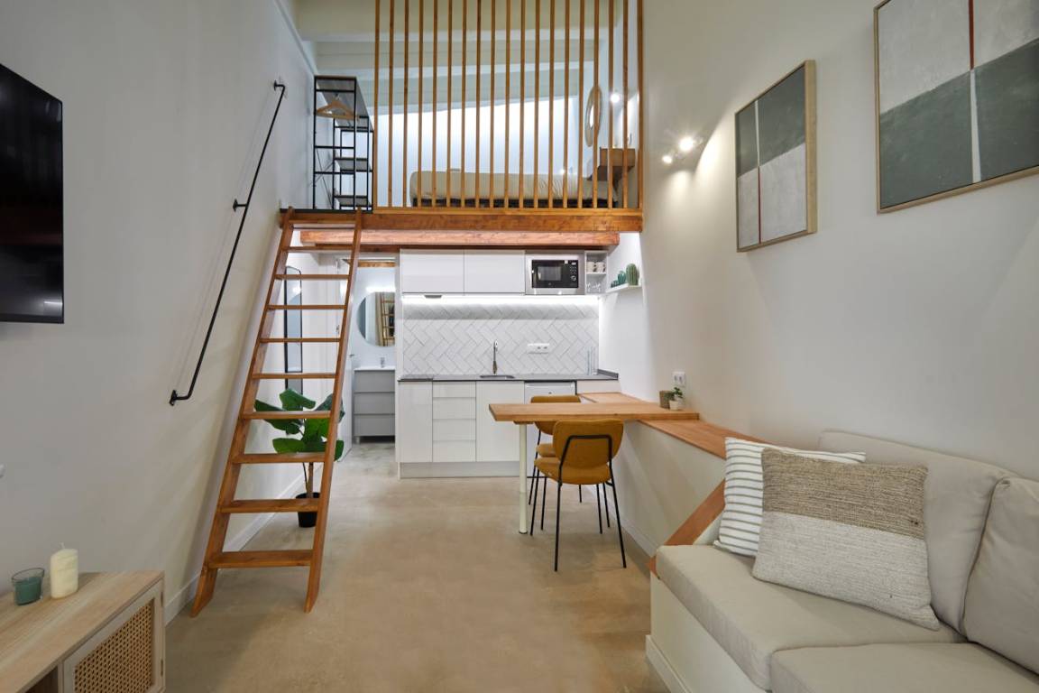 20 M² Apartamento ∙ 1 Quarto ∙ 2 Hóspedes - Rubí