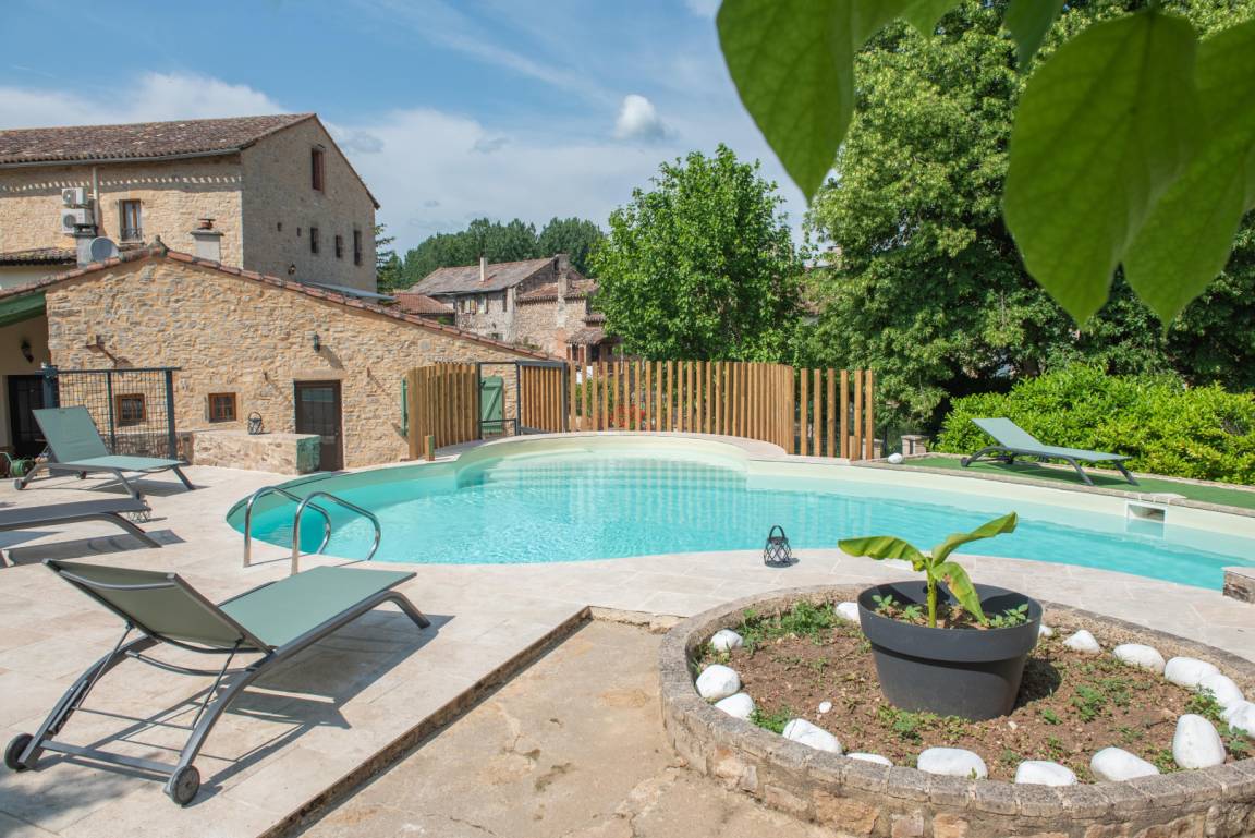 170 M² Gîte ∙ 3 Chambres ∙ 8 Personnes - Jardin des Paradis de Cordes-sur-Ciel