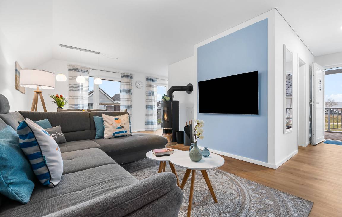 82 M² Ferienwohnung ∙ 2 Schlafzimmer ∙ 4 Gäste - Ostsee