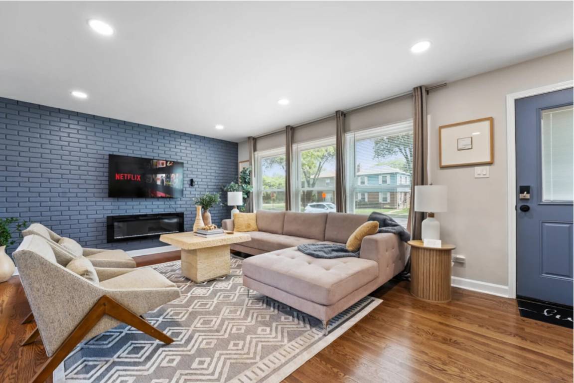 139 M² House ∙ 3 Bedrooms ∙ 6 Guests - Chicago, IL