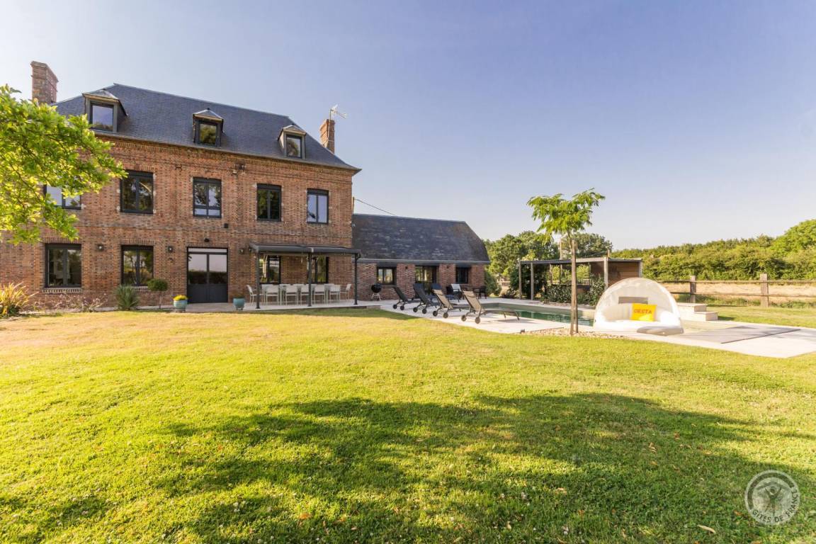 222 M² Gîte ∙ 5 Chambres ∙ 12 Personnes - Normandy