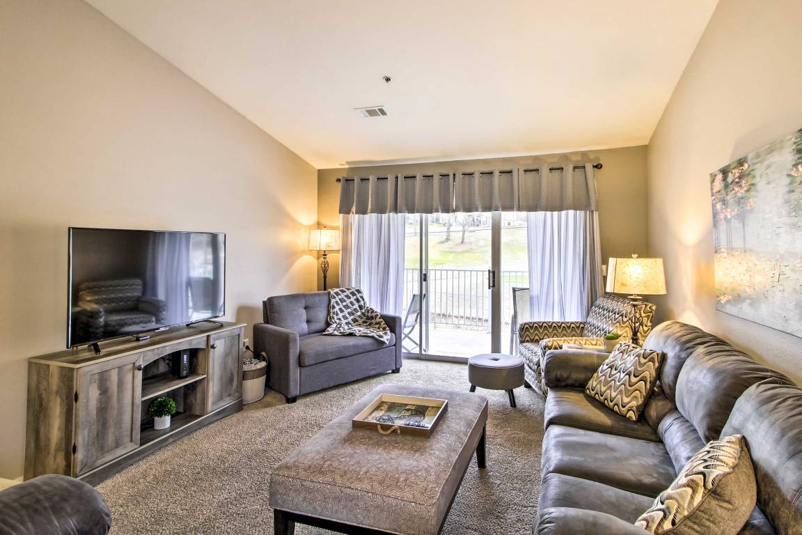 91 평방 미터 아파트  ∙ 침실 2개 ∙ 게스트 6명 - 브랜슨