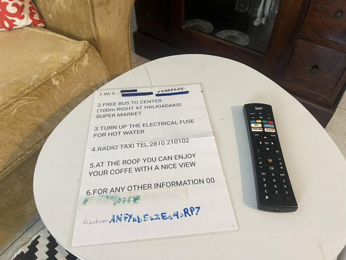 60 M² Lägenhet ∙ 2 Sovrum ∙ 4 Gäster - Heraklion