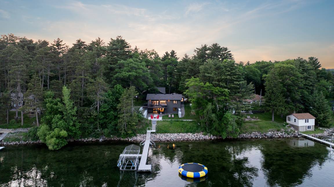 225 M² Cabin ∙ 3 Bedrooms ∙ 8 Guests - Shamineau Lake, MN