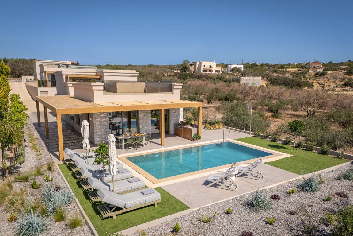 173 M² Villa ∙ 3 Bedrooms ∙ 6 Guests - Hersonissos