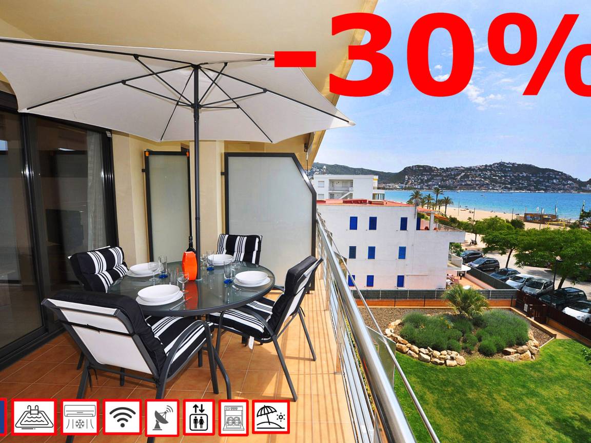 55 M² Apartment ∙ 2 Bedrooms ∙ 5 Guests - Roses