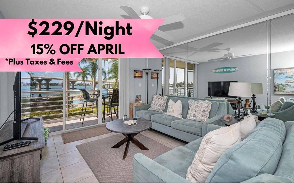 Condo ∙ 2 Bedrooms ∙ 4 Guests - St. Petersburg, FL