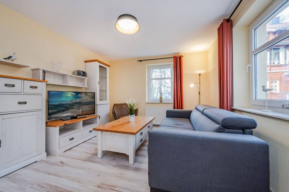 60 M² Ferienwohnung ∙ 1 Schlafzimmer ∙ 3 Gäste - Heringsdorf