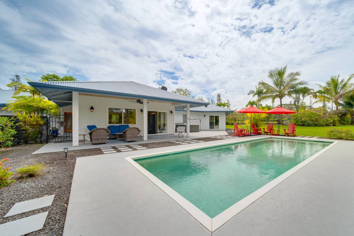 204 M² House ∙ 4 Bedrooms ∙ 8 Guests - Pāhoa, HI