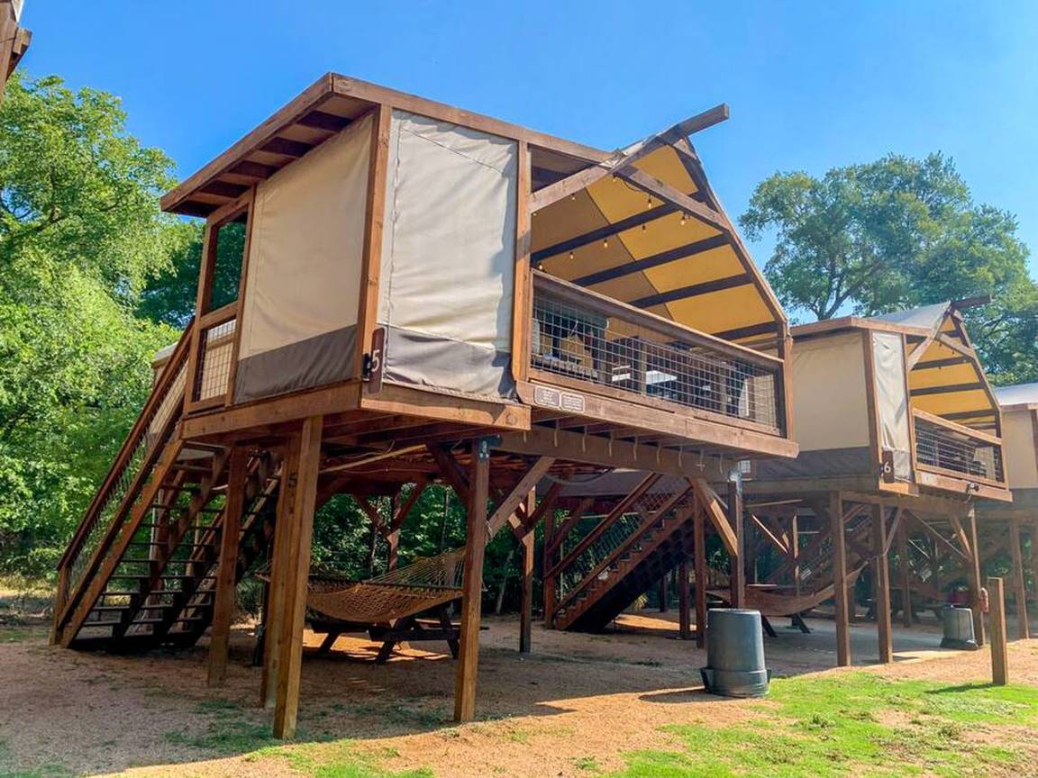 Camping-unterkunft ∙ 1 Schlafzimmer ∙ 5 Gäste - Seguin, TX