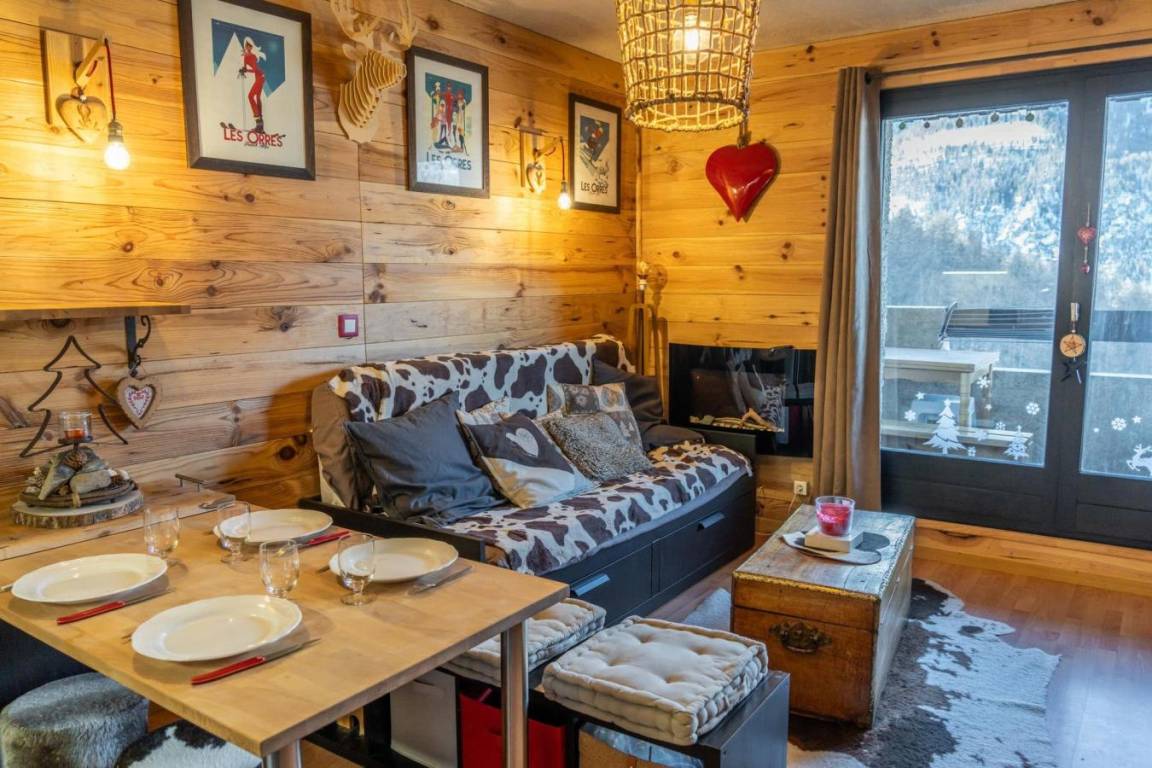 32 M² Studio Flat ∙ 1 Bedroom ∙ 6 Guests - Les Orres