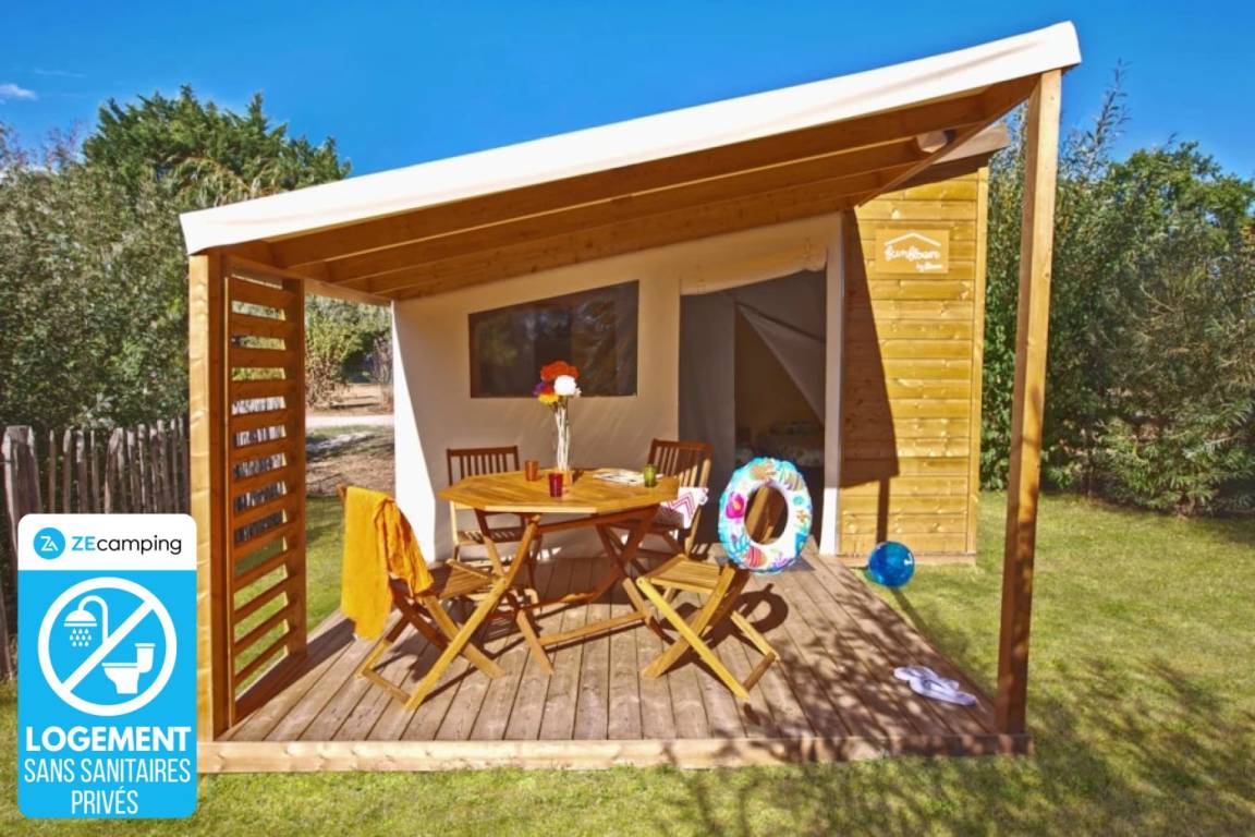 23 M² Tente ∙ 2 Chambres ∙ 4 Personnes - Saint-Vincent-sur-Jard
