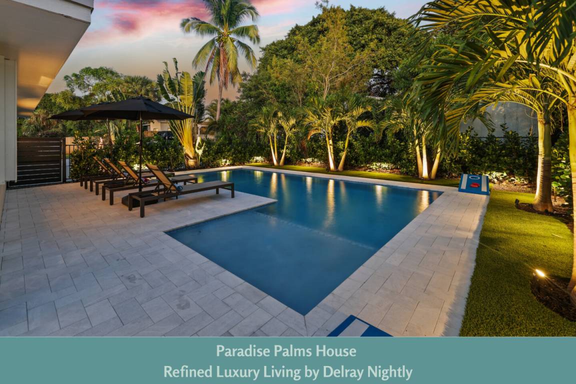 177 M² House ∙ 4 Bedrooms ∙ 8 Guests - Delray Beach, FL