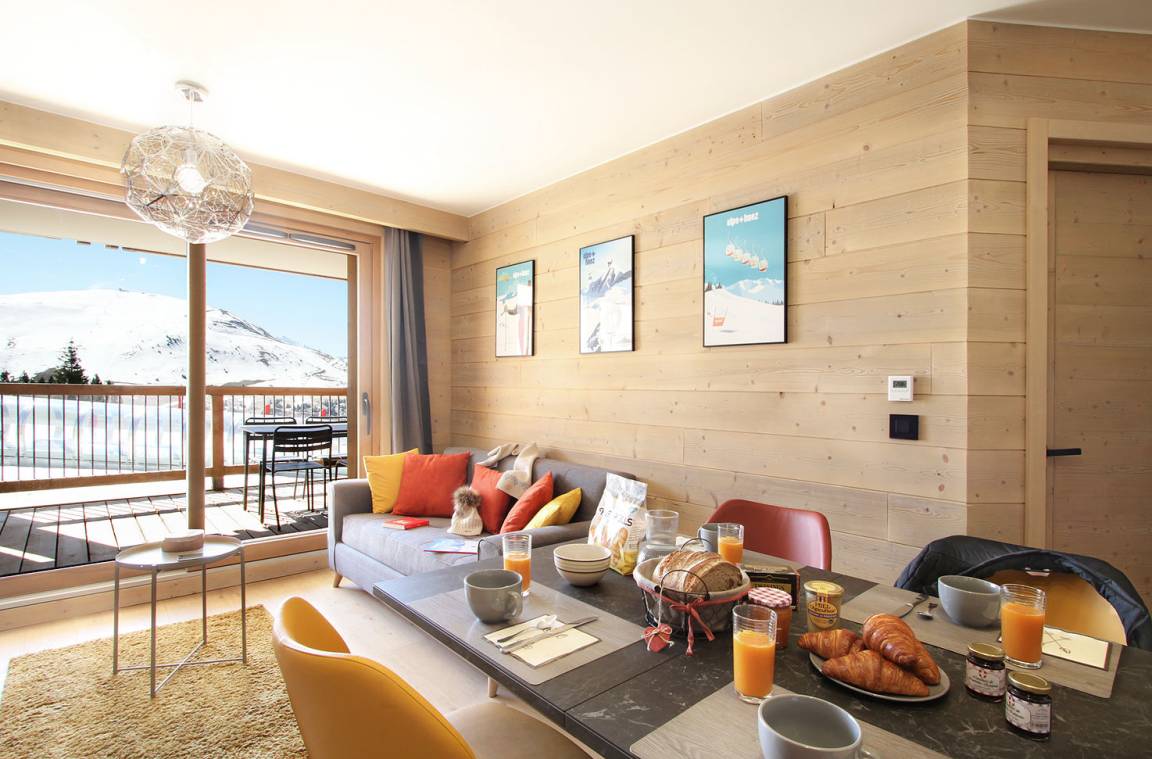 43 M² Ferienwohnung ∙ 1 Schlafzimmer ∙ 4 Gäste - Vaujany