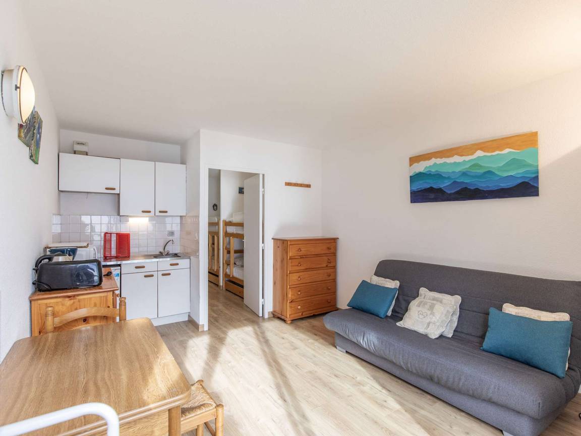 28 M² Studio ∙ 1 Chambre ∙ 4 Personnes - La Mongie