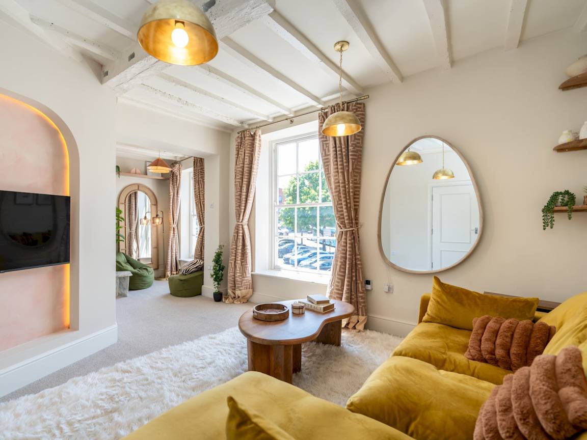 74 평방 미터 아파트  ∙ 침실 2개 ∙ 게스트 4명 - 슈루즈베리