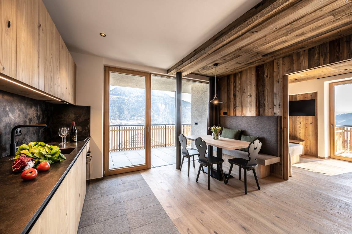 48 M² Ferienwohnung ∙ 1 Schlafzimmer ∙ 2 Gäste - Seis
