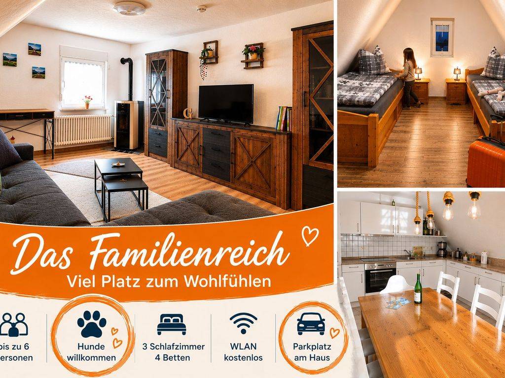 90 M² Ferienwohnung ∙ 2 Schlafzimmer ∙ 4 Gäste - Aurich