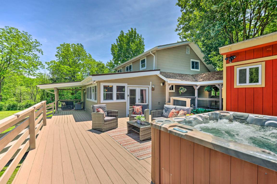 162 M² Cottage ∙ 3 Bedrooms ∙ 8 Guests - Albrightsville, PA