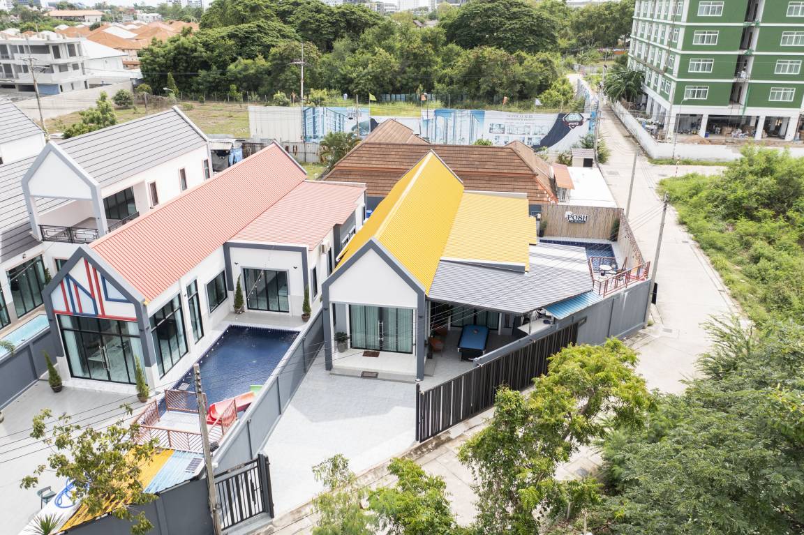 400 M² Villa ∙ 3 Schlafzimmer ∙ 10 Gäste - Jomtien
