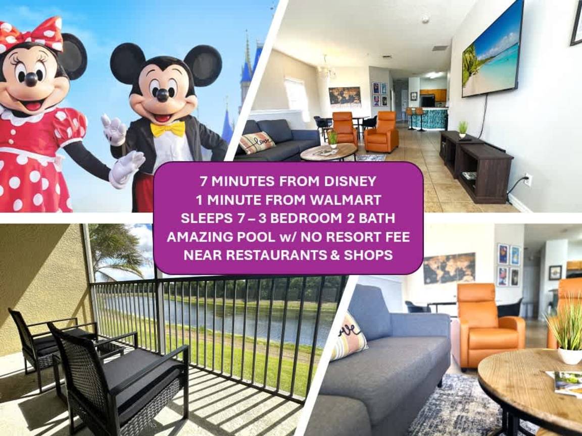 Apartment ∙ 3 Bedrooms ∙ 7 Guests - Celebration, FL