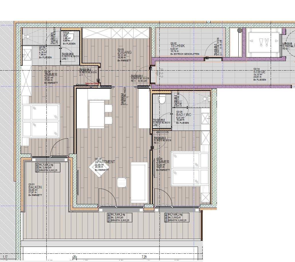 79 M² Appartement ∙ 2 Chambres ∙ 4 Personnes - Ischgl