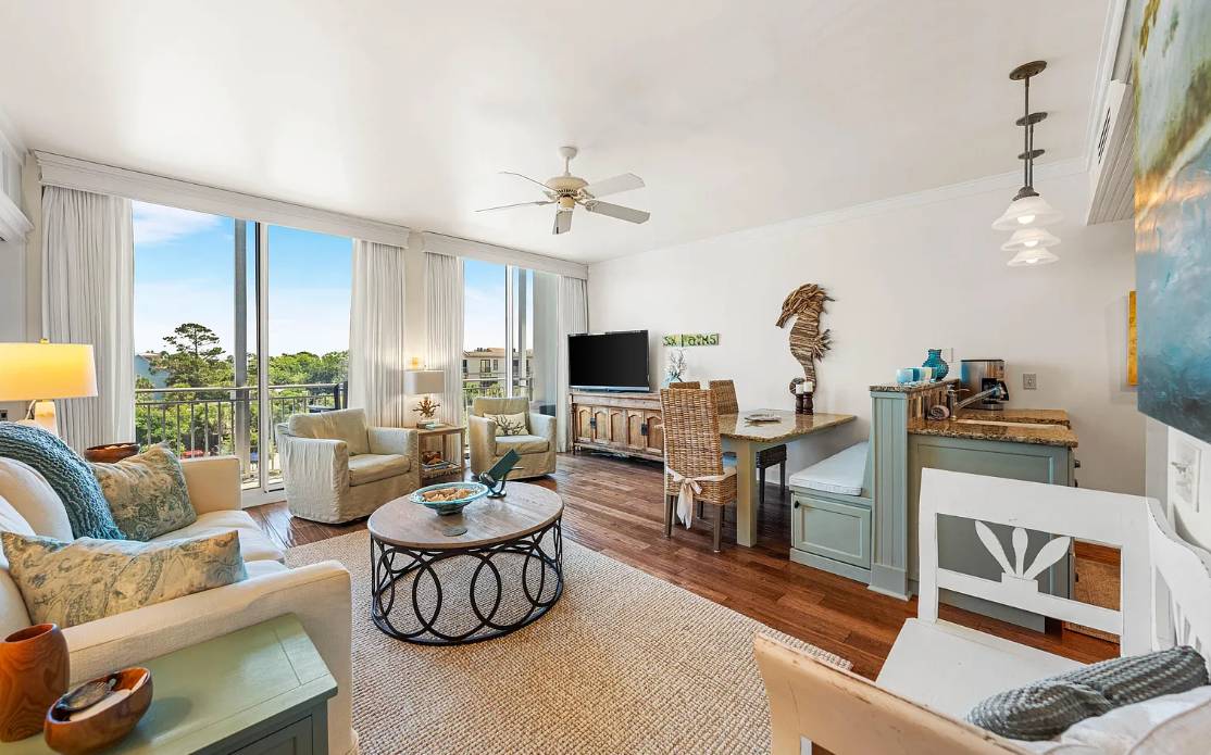 85 M² Condo ∙ 2 Bedrooms ∙ 4 Guests - Topsail Hill Preserve State Park, Santa Rosa Beach