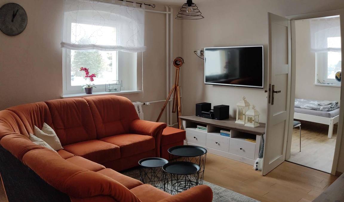 50 M² Ferienwohnung ∙ 2 Schlafzimmer ∙ 4 Gäste - Schellerhau