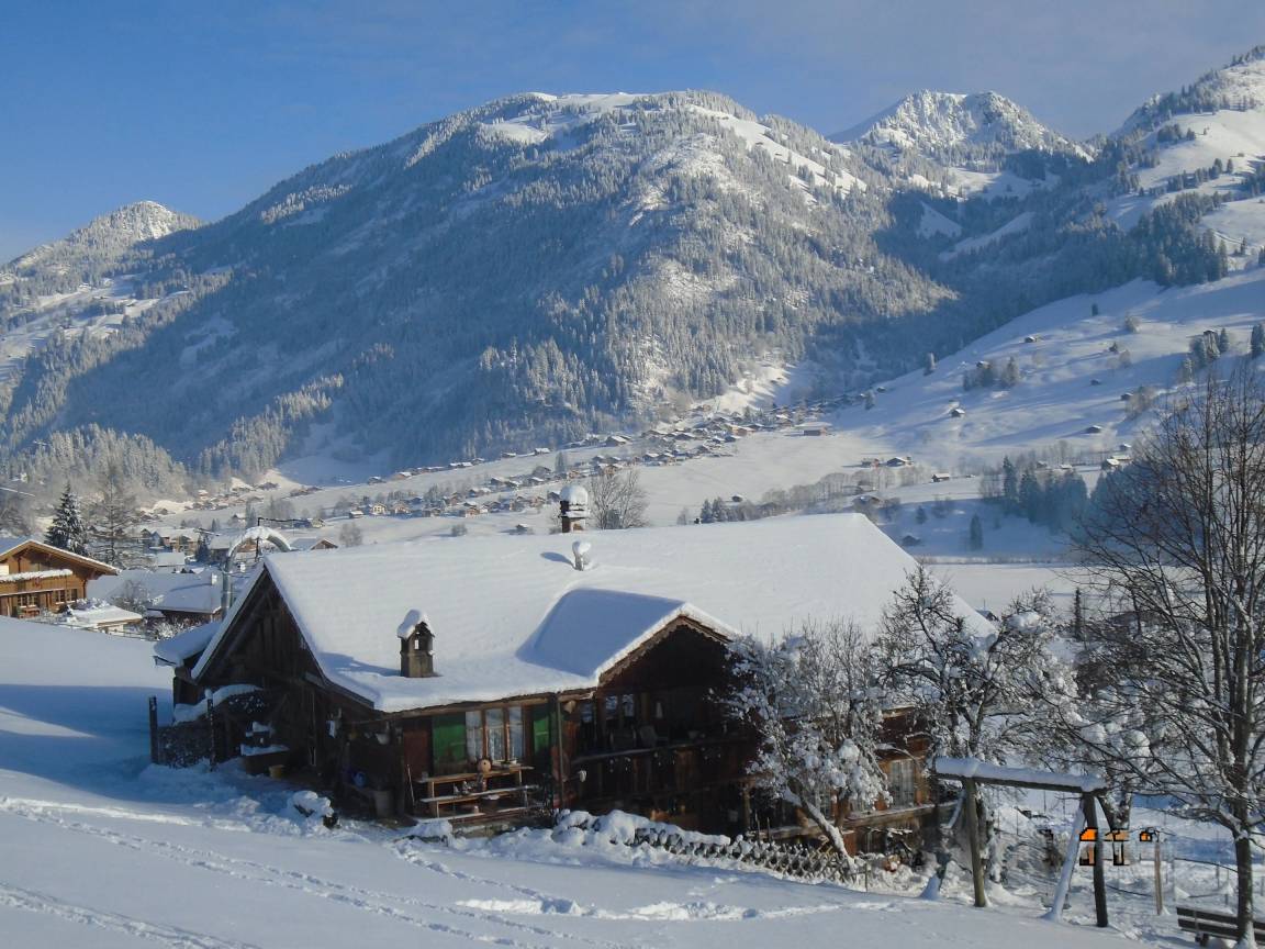 100 M² Apartment ∙ 3 Bedrooms ∙ 5 Guests - Zweisimmen