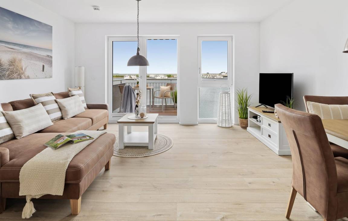 54 M² Ferienwohnung ∙ 1 Schlafzimmer ∙ 3 Gäste - Kappeln