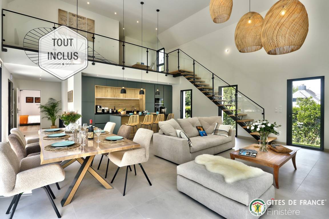 149 M² Gîte ∙ 3 Chambres ∙ 6 Personnes - Quimper