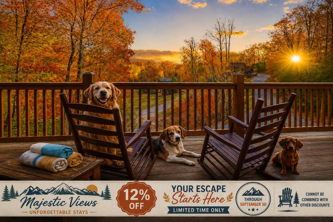 256 M² House ∙ 4 Bedrooms ∙ 12 Guests - Gatlinburg, TN