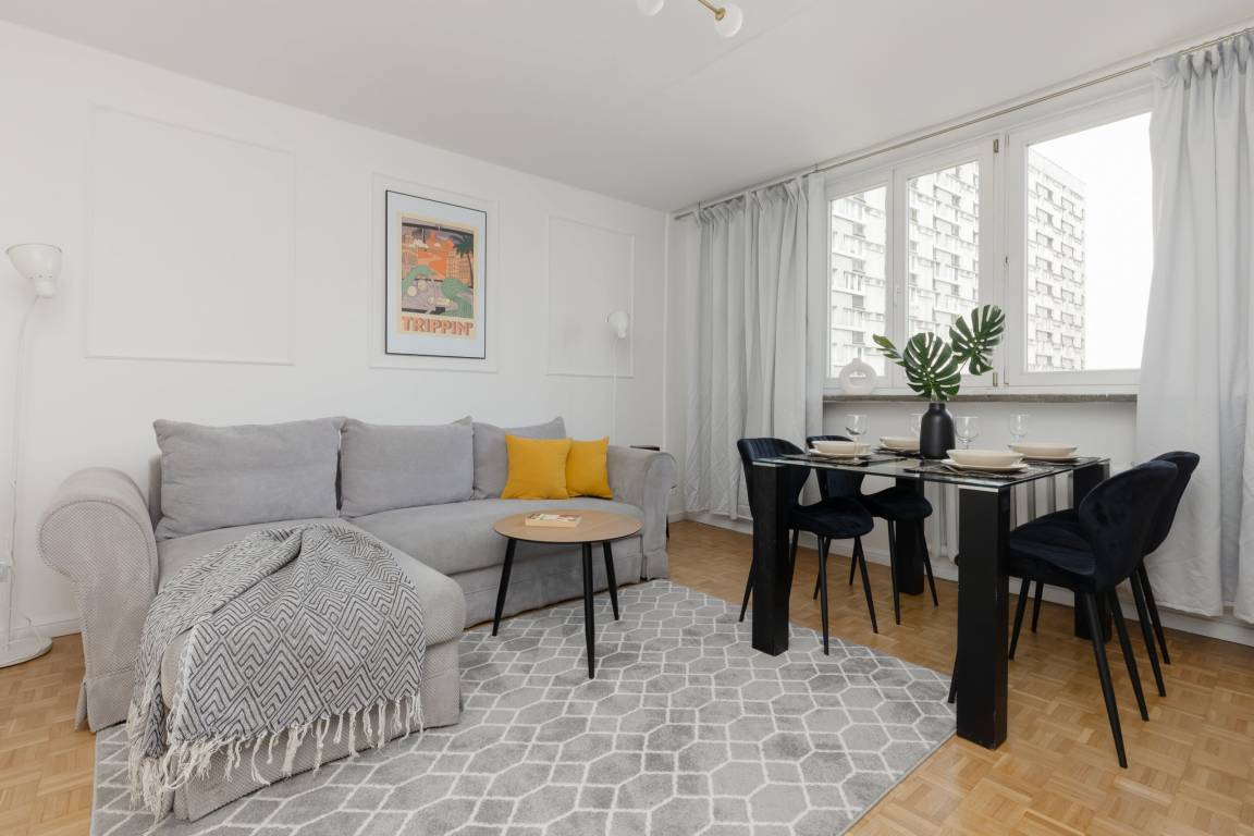 64 M² Appartement ∙ 3 Chambres ∙ 8 Personnes - Varsovie