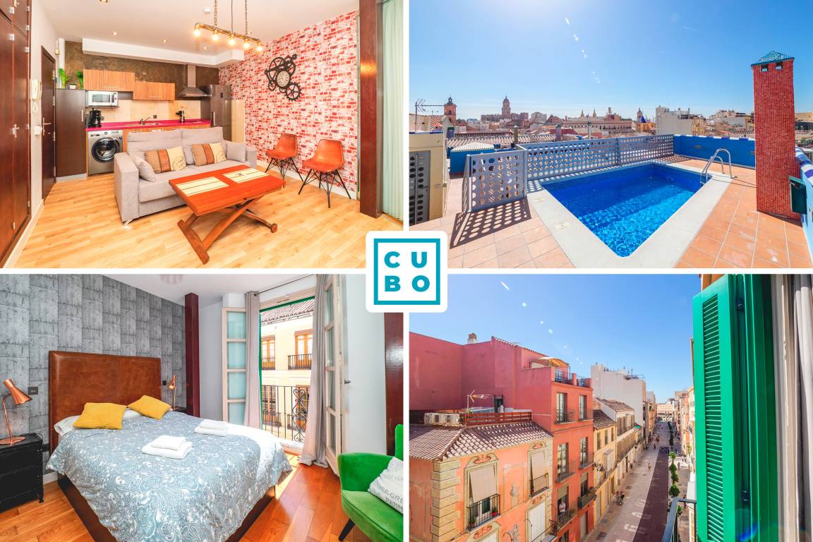 40 M² Ferienwohnung ∙ 1 Schlafzimmer ∙ 3 Gäste - Málaga