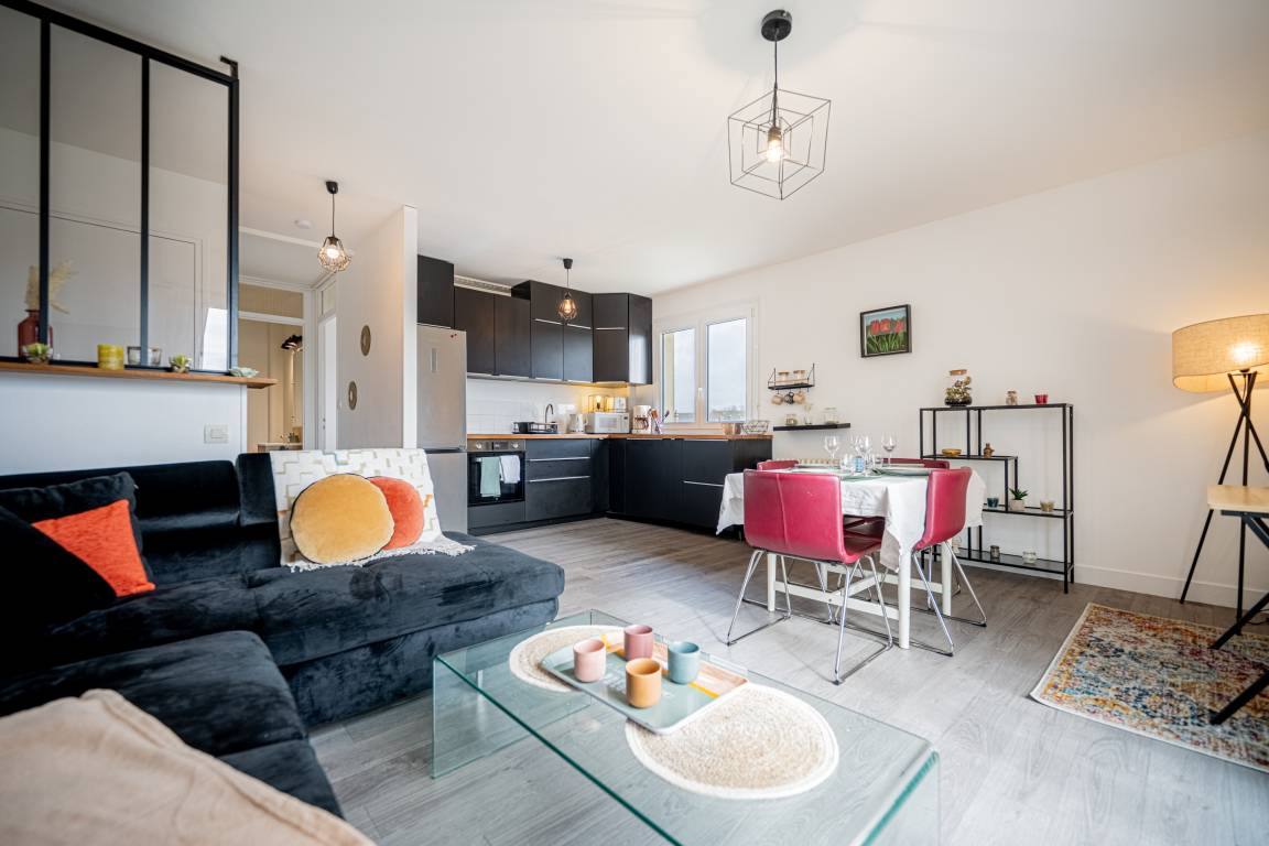45 M² Appartement ∙ 1 Slaapkamer ∙ 4 Gasten - Caen
