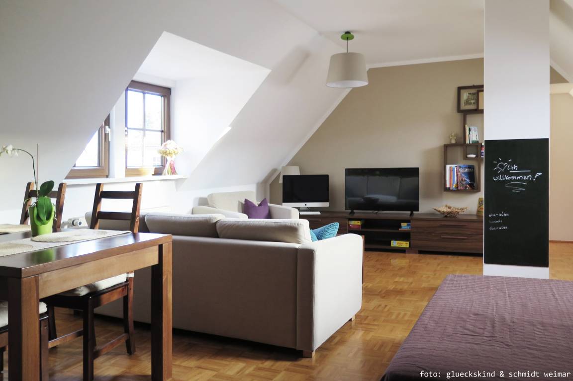 Ferienwohnung ∙ 1 Schlafzimmer ∙ 4 Gäste - Bad Berka