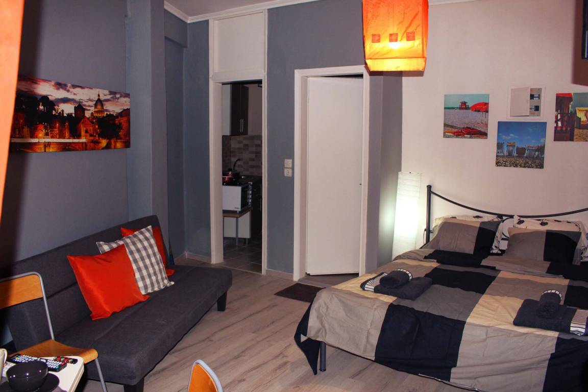 29 M² Apartamento ∙ 1 Habitación ∙ 2 Huéspedes - Thessaloniki