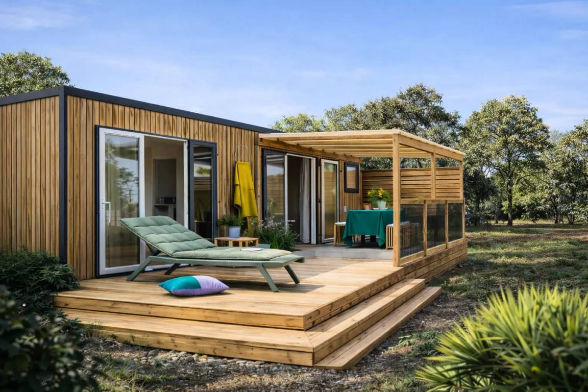 Mobilheim ∙ 1 Schlafzimmer ∙ 5 Gäste - Porto-Vecchio