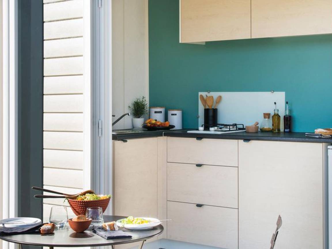 18 M² Mobil-home ∙ 1 Chambre ∙ 2 Personnes - Saint-Gildas-de-Rhuys