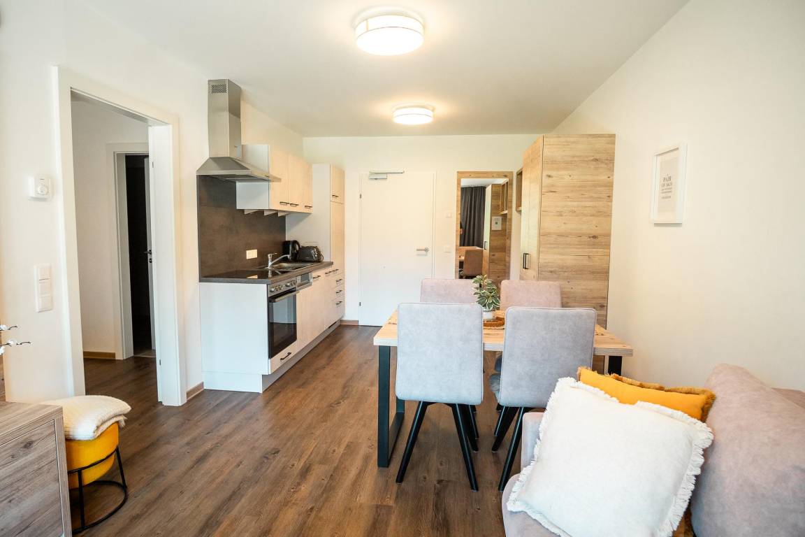 38 M² Ferienwohnung ∙ 1 Schlafzimmer ∙ 4 Gäste - Katschberg